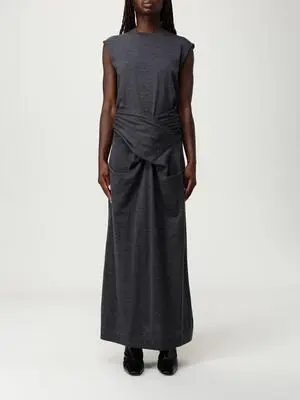 JIL SANDER Sleeveless Maxi Dress - Grey