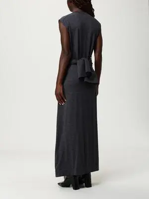 JIL SANDER Sleeveless Maxi Dress - Grey