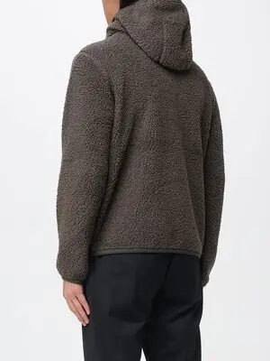 K-WAY Casual Zip-up Hooded Sweatshirt Crafted From Soft Sherpa Fleece