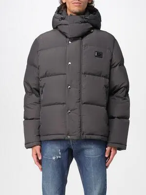 Dolce & Gabbana Quilted Puffer Jacket - Charcoal