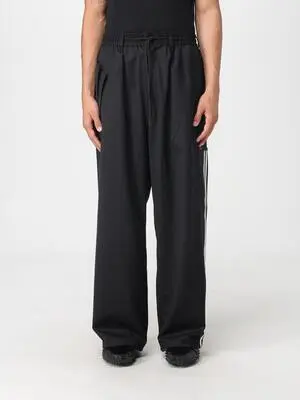 Y3 Wide-leg Track Trousers - Black
