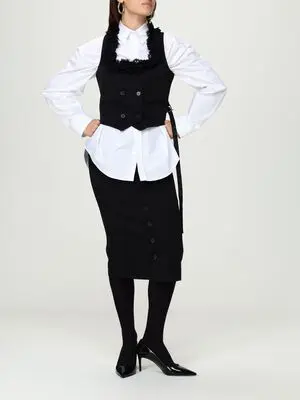 Alexander McQueen Button Detailed Skirt