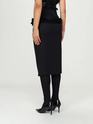 Alexander McQueen Button Detailed Skirt