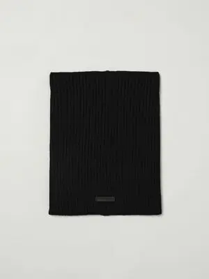 PAOLO PECORA Scarf Men Black