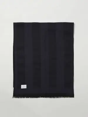 PAOLO PECORA Scarf Men Blue
