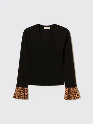 TWINSET Long Sleeve Sweater