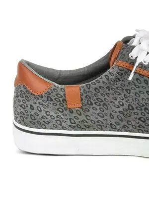 BOBBIE BURNS Leopard-print Sneakers