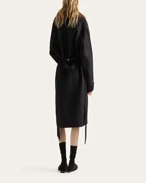 Prada Cashmere Long Wrap Coat