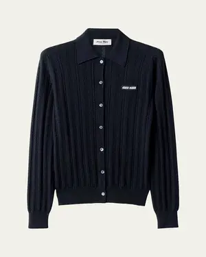 Miu Relaxed Cardigans For Women