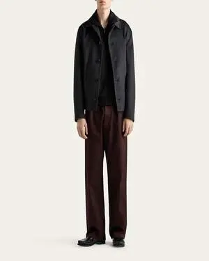Prada Technical Cotton Full-zip Jacket - Nero