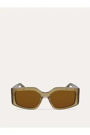 FERRAGAMO Navigator Sunglasses Olive
