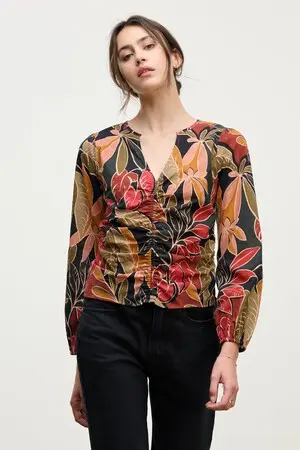 Velvet By Graham & Spencer Elasticated Blouses