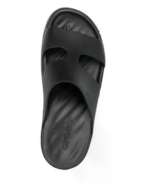 CROCS Platform Double-strap Slides