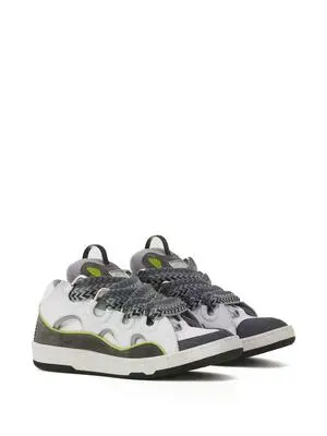 LANVIN Curb Perforated Sneakers