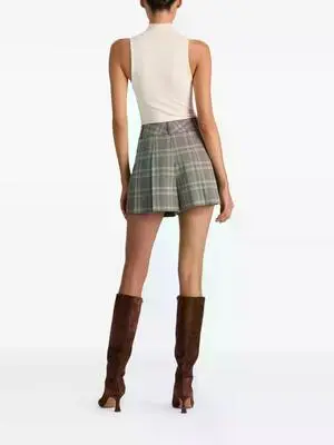 Alice + Olivia Scarlet Pleated Shorts