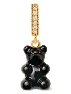CRYSTAL HAZE Nostalgia Bear Pendant - Black