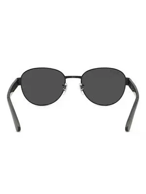Ray-ban Chromance Round-frame Tinted Sunglasses