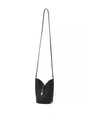 LANVIN Studded Leather Bucket Bag