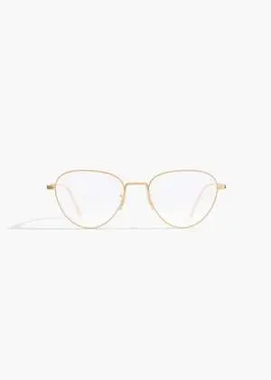Khaite X Oliver Peoples 1991rx Eyeglasses - Gold