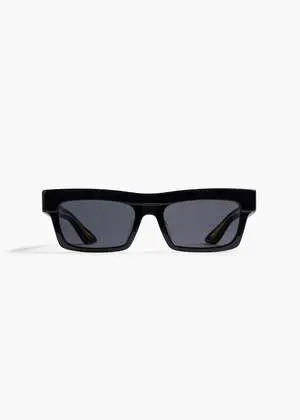 Khaite X Oliver Peoples 1985c Sunglasses - Black / Grey