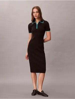 Calvin Klein Zip Up Day Dresses