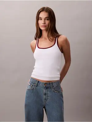 Calvin Klein Stretch Camis Tanks For Women