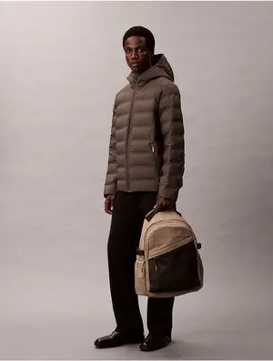 Calvin Klein Mesh Front Backpack - Desert Taupe