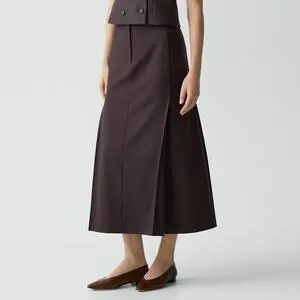 Theory Pleated Maxi Skirt