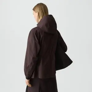 Theory Cinched Windbreaker Jacket - Cacao