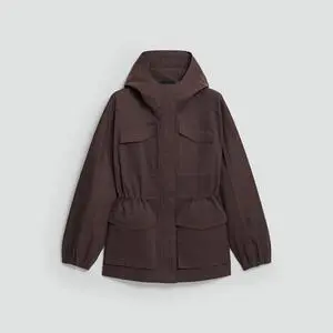 Theory Cinched Windbreaker Jacket - Cacao