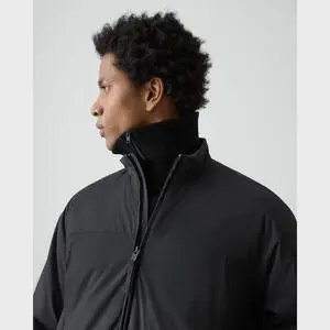 Theory Stand Collar Jacket In Motion Nylon