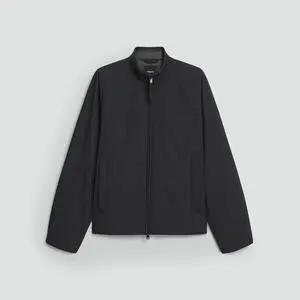 Theory Stand Collar Jacket In Motion Nylon