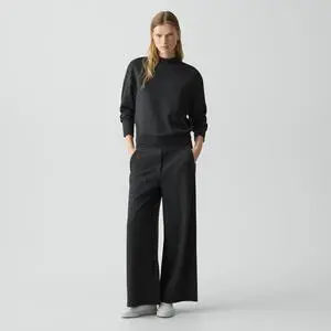 Theory A-line Pull-on Pant - Charcoal Melange