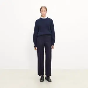 Theory Classic Straight Pant - Navy