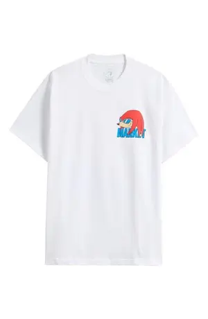 MARKET X Sonic Knuckles Cotton Graphic T-shirt