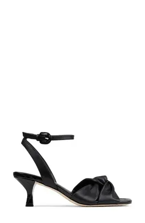 DONALD PLINER Ankle Strap Sandal - Black