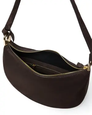 LOEFFLER RANDALL Harlow Swing Shoulder Bag - Dark Brown