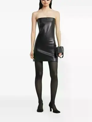 COURREGES Strapless Mini Dress
