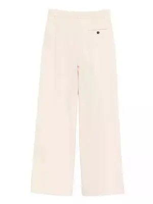 CIRCOLO 1901 High-waisted Wide-leg Trousers