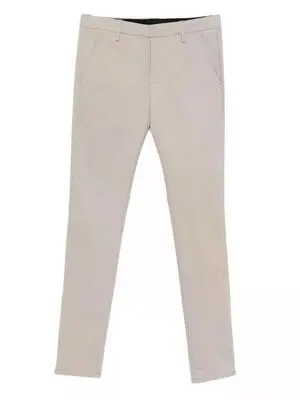 DONDUP Straight Leg Trousers - Neutrals