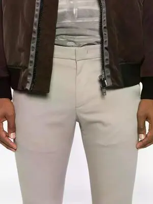 DONDUP Straight Leg Trousers - Neutrals