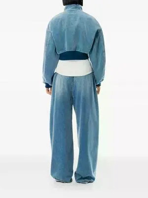 Alexander Wang Elasticated-waist Drawstring Track Pants - Blue