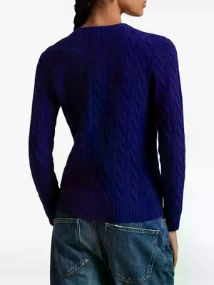 Polo Ralph Lauren Cable-knit Wool Pullover - Blue