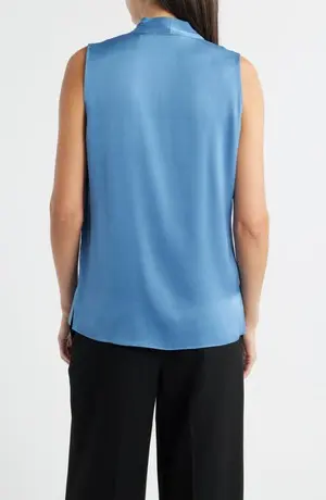 Kobi Halperin Mila Sleeveless Stretch Silk Top