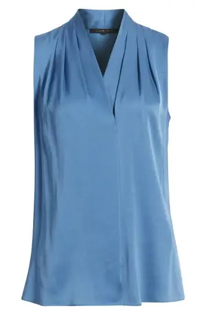 Kobi Halperin Mila Sleeveless Stretch Silk Top