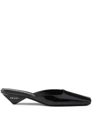 Prada 35mm Patent Leather Mules
