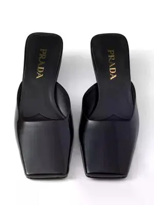 Prada 35mm Patent Leather Mules
