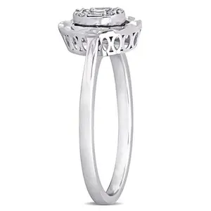 JULIANNA B. Diamond Oval-shape Cluster Ring