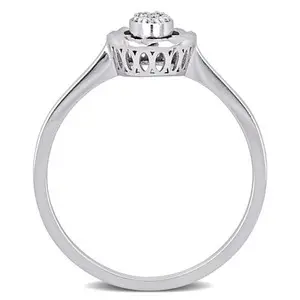 JULIANNA B. Diamond Oval-shape Cluster Ring