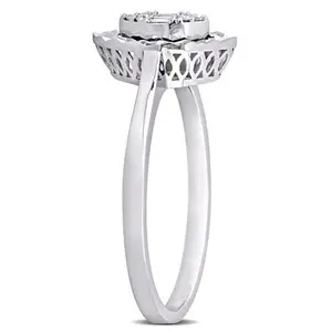 JULIANNA B. Diamond Marquise-shape Cluster Ring